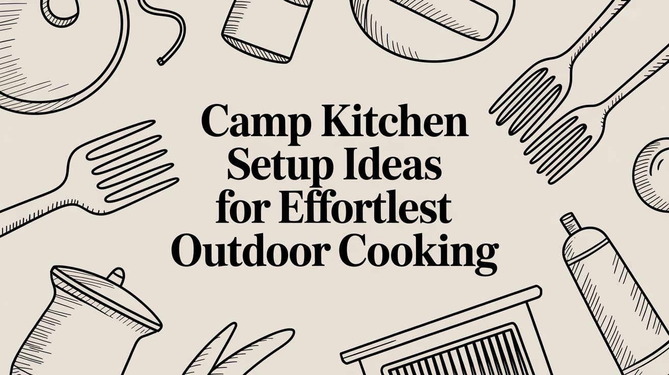 Camp Kitchen Setup Ideas for Enjoyable Outdoor Cooking – Fort Robin