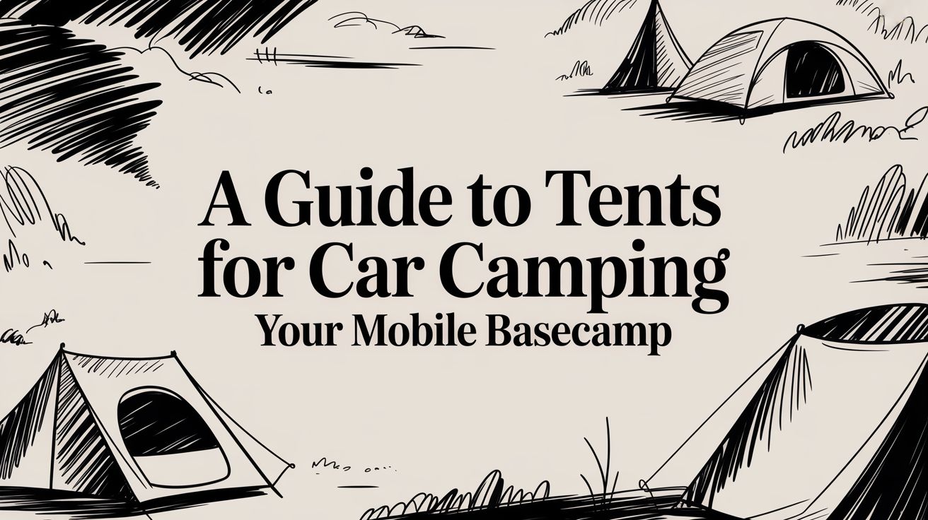 A Guide to Tents for Car Camping: Your Mobile Basecamp – Fort Robin