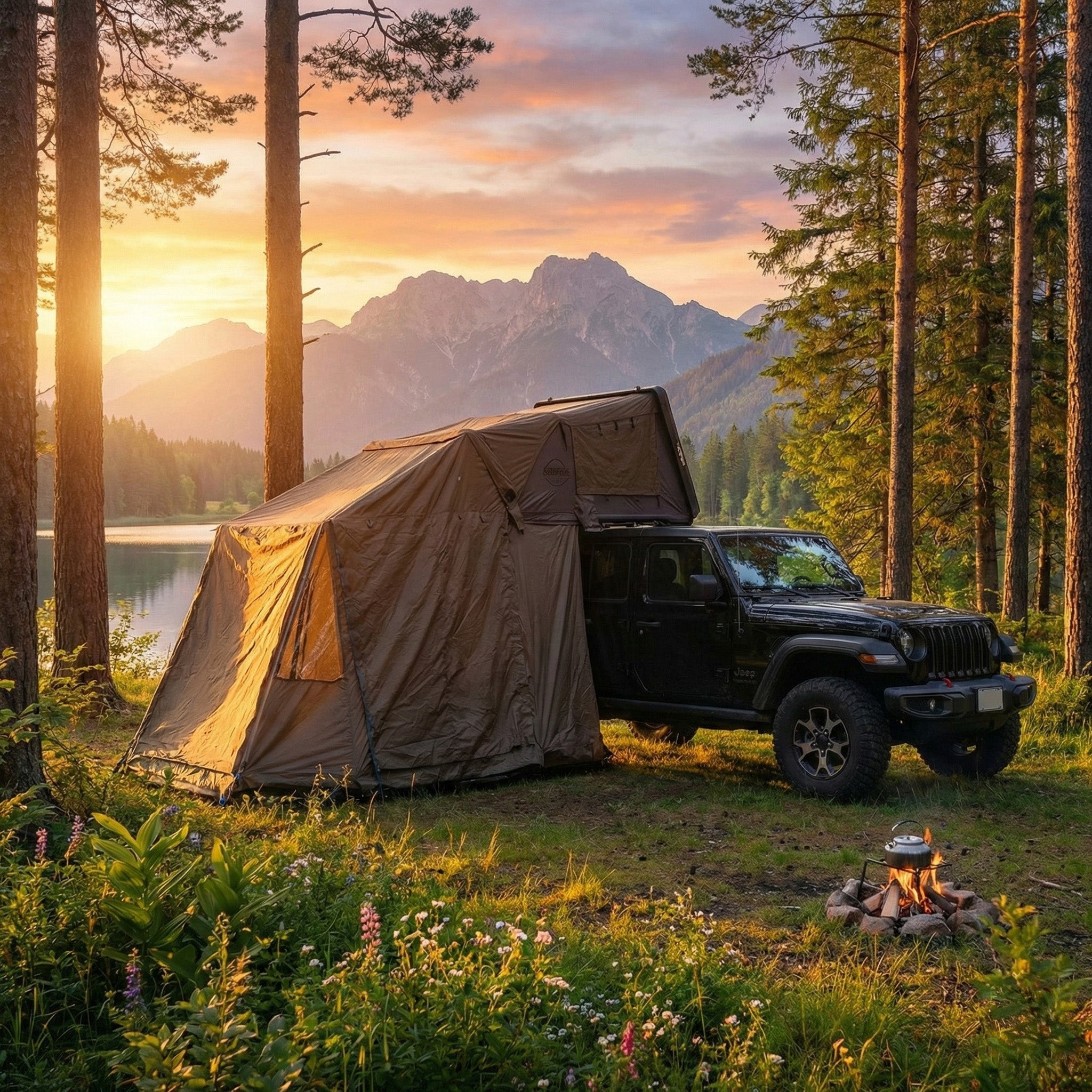 Roof Top Tent Accessories - Fort Robin