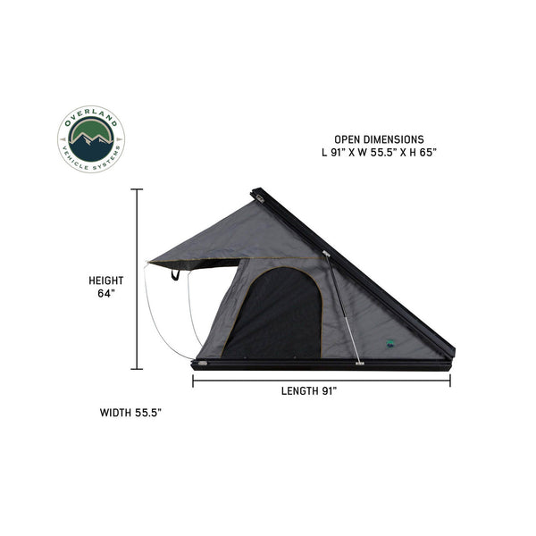 Mamba 3 Rear Opening Roof Top Tent - 3 Person | Rooftop Tent – Fort Robin